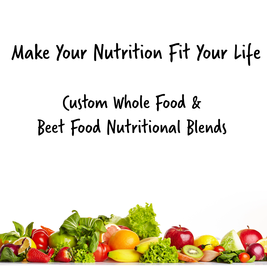 Custom DIY Blended Whole Food Nutritional Therapy & Beet Food Nutritio ...