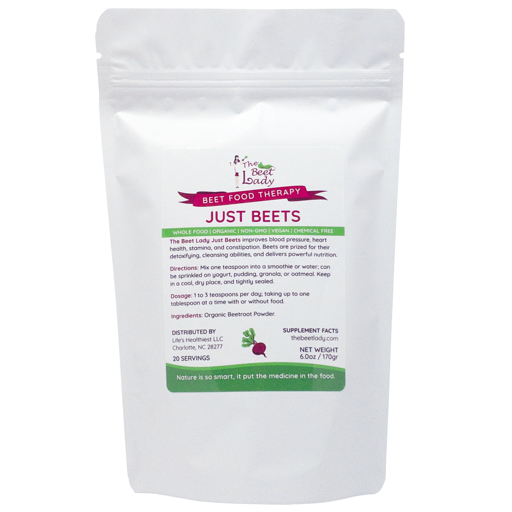 The Beet Lady JUST BEETS Beet SuperFood powder and capsules. | Life's ...